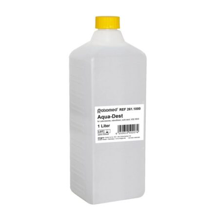 Aqua-Dest ratiomed 1 Liter Laborwasser - porod-med.com